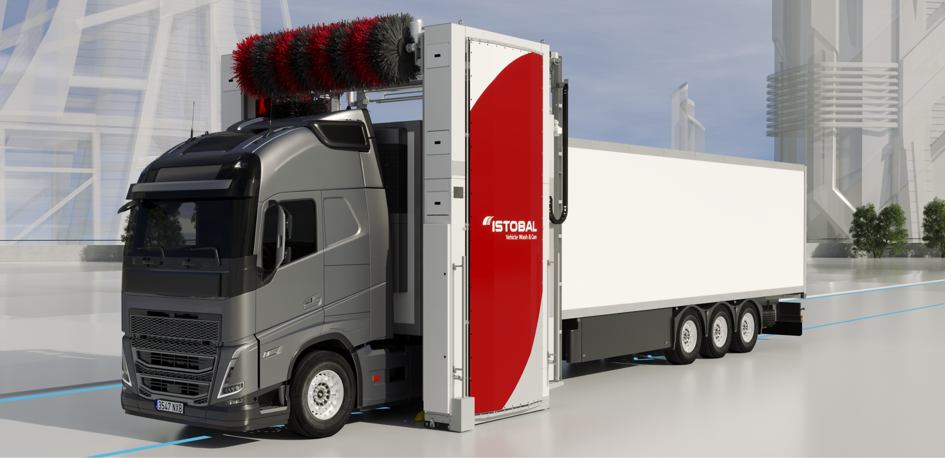 Puente de lavado para vehículo industrial ISTOBAL HW’PROGRESS2
